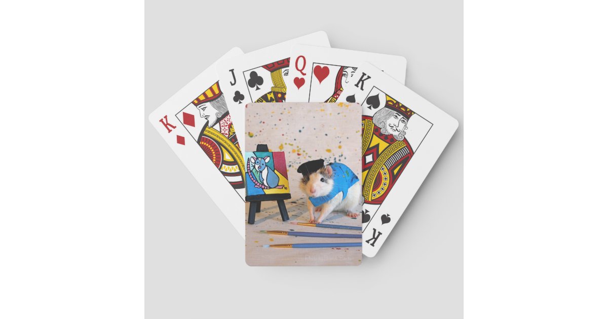 Rat Playing Cards | Zazzle