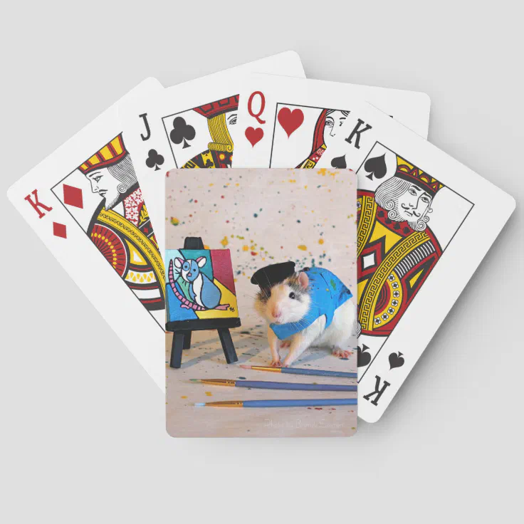 Rat Playing Cards | Zazzle