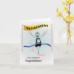 Rat Race Funny Retirement Card | Zazzle