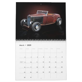 Rat Rod Calendar 1 | Zazzle