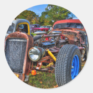 Rat Rod Stickers | Zazzle