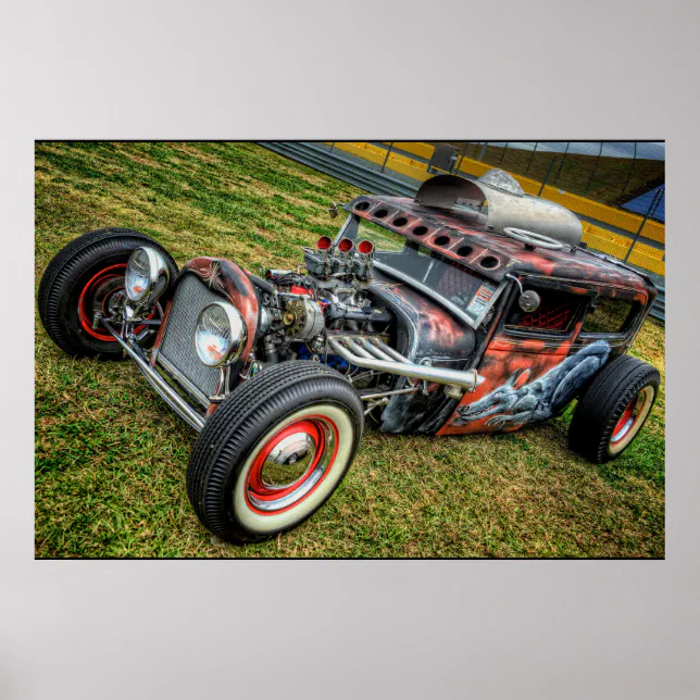 Rat Rod Poster | Zazzle