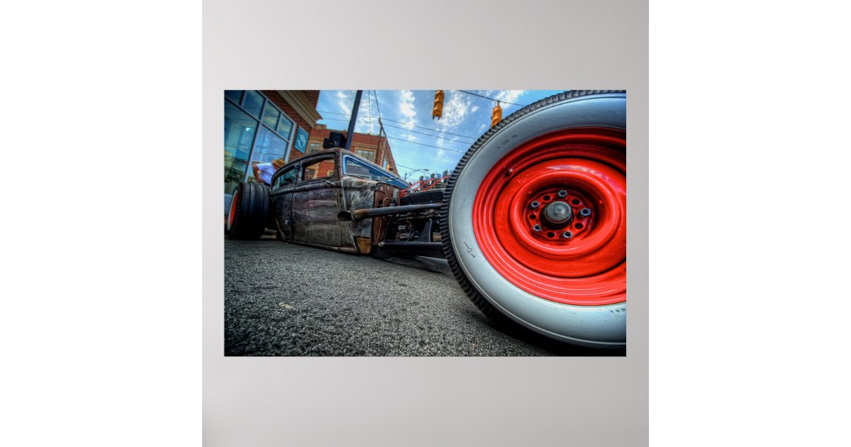 Rat Rod Poster | Zazzle