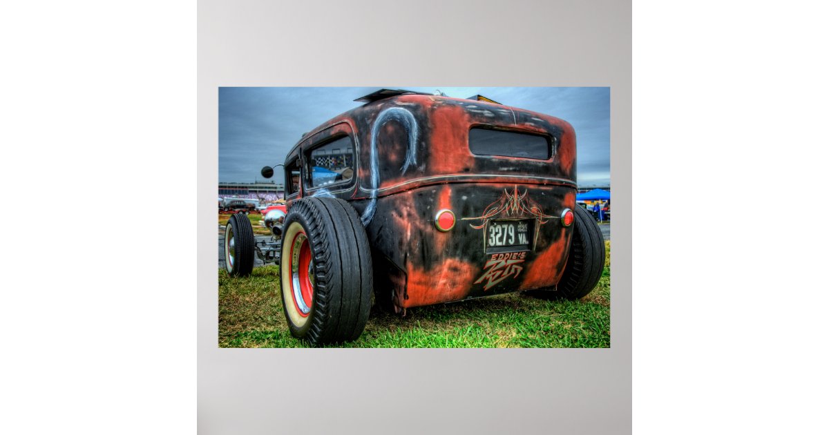 Rat Rod Poster | Zazzle