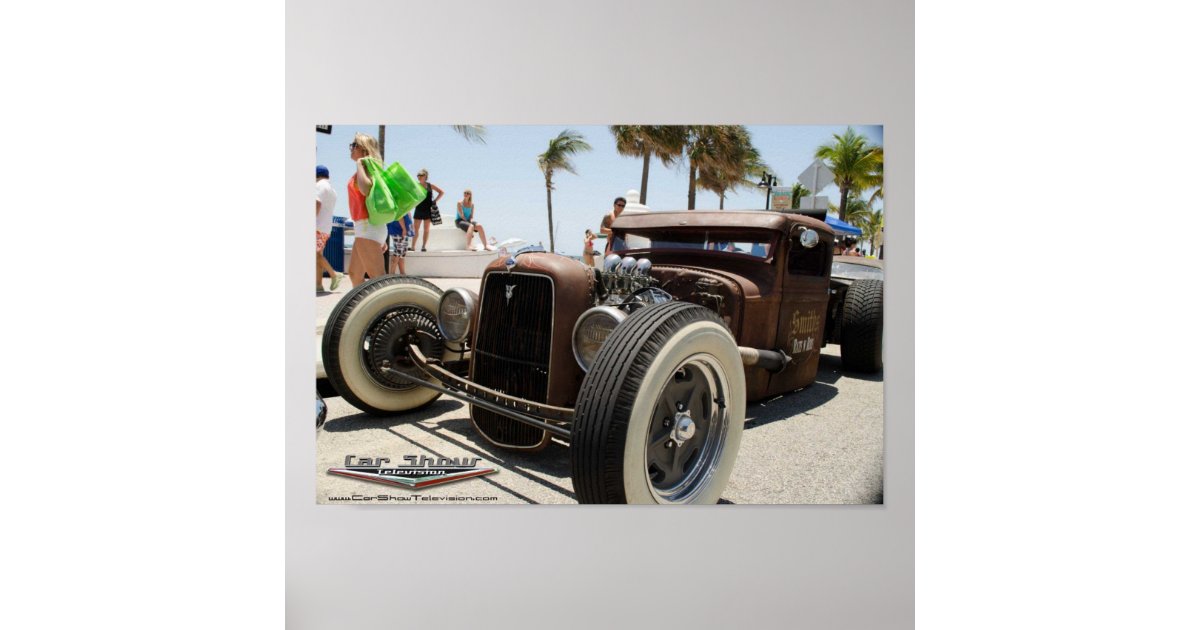 Rat Rod Poster | Zazzle
