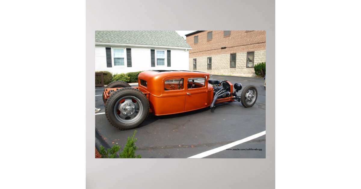 Rat Rod Poster | Zazzle