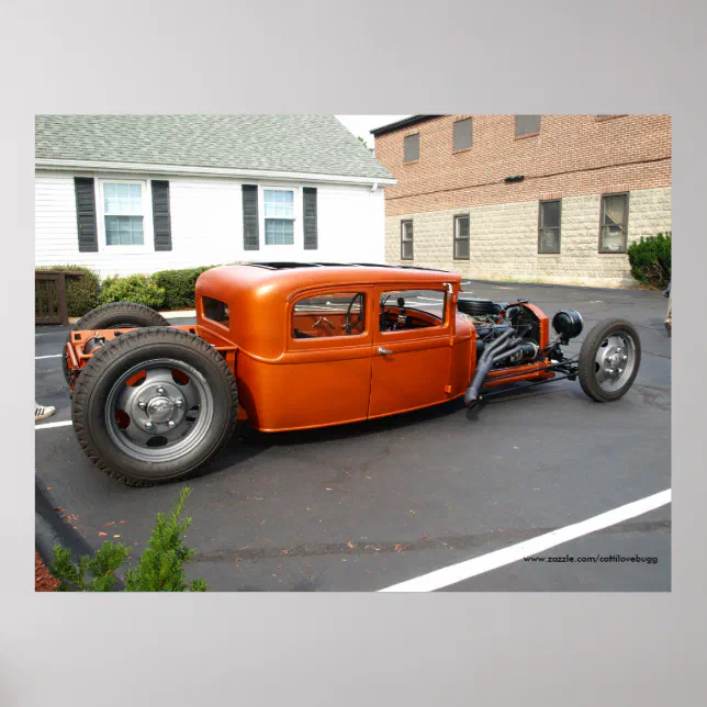 Rat Rod Poster | Zazzle