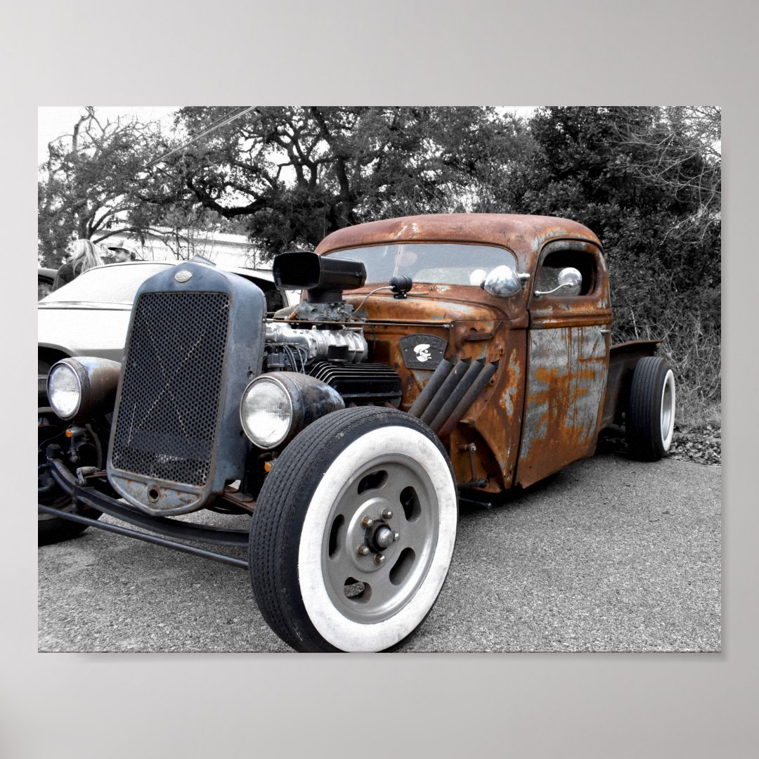 Rat Rod Print | Zazzle