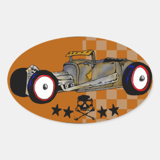 Rat Rod Stickers | Zazzle