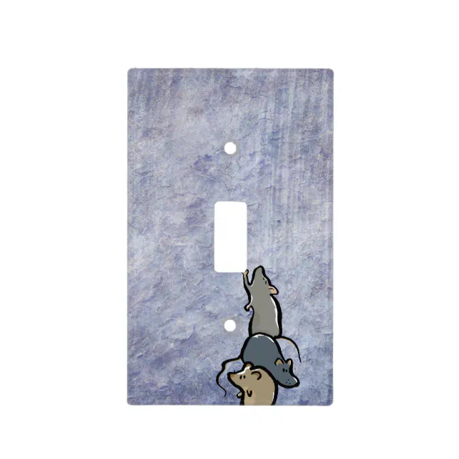 rat stack light switch cover | Zazzle