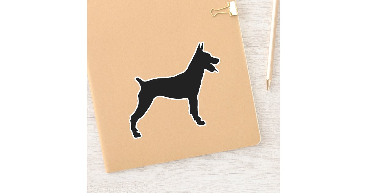 Rat terrier breed sticker | Zazzle