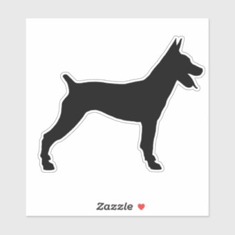 Rat terrier breed sticker | Zazzle