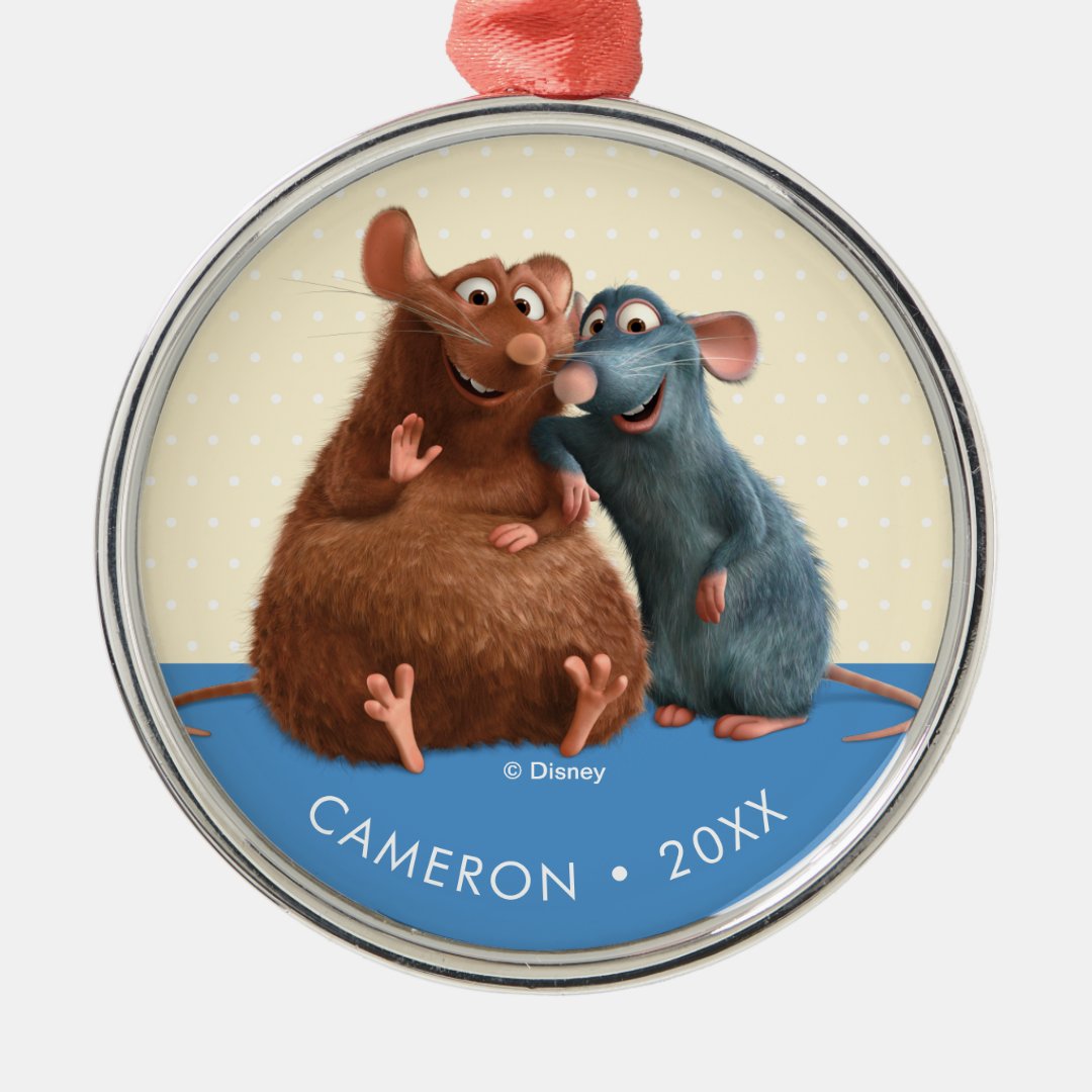 Ratatouille - Emile and Remy Disney Metal Ornament | Zazzle