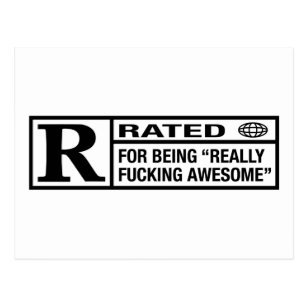 R Rated Cards - Greeting & Photo Cards | Zazzle