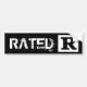Rated R, Rating System Bumper Sticker | Zazzle
