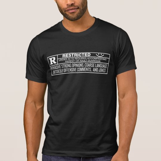 Rated R Shirts | Zazzle.com