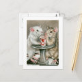 Rats on a Date Postcard | Zazzle
