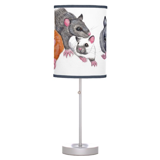 rats Table Lamp | Zazzle.com