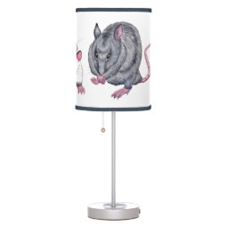 rats Table Lamp | Zazzle