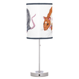 rats Table Lamp | Zazzle