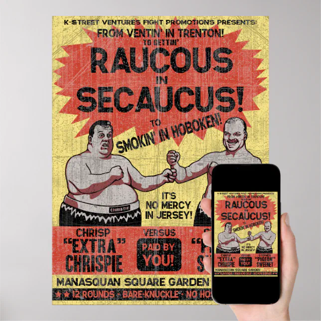 Raucous in Secaucus Poster | Zazzle