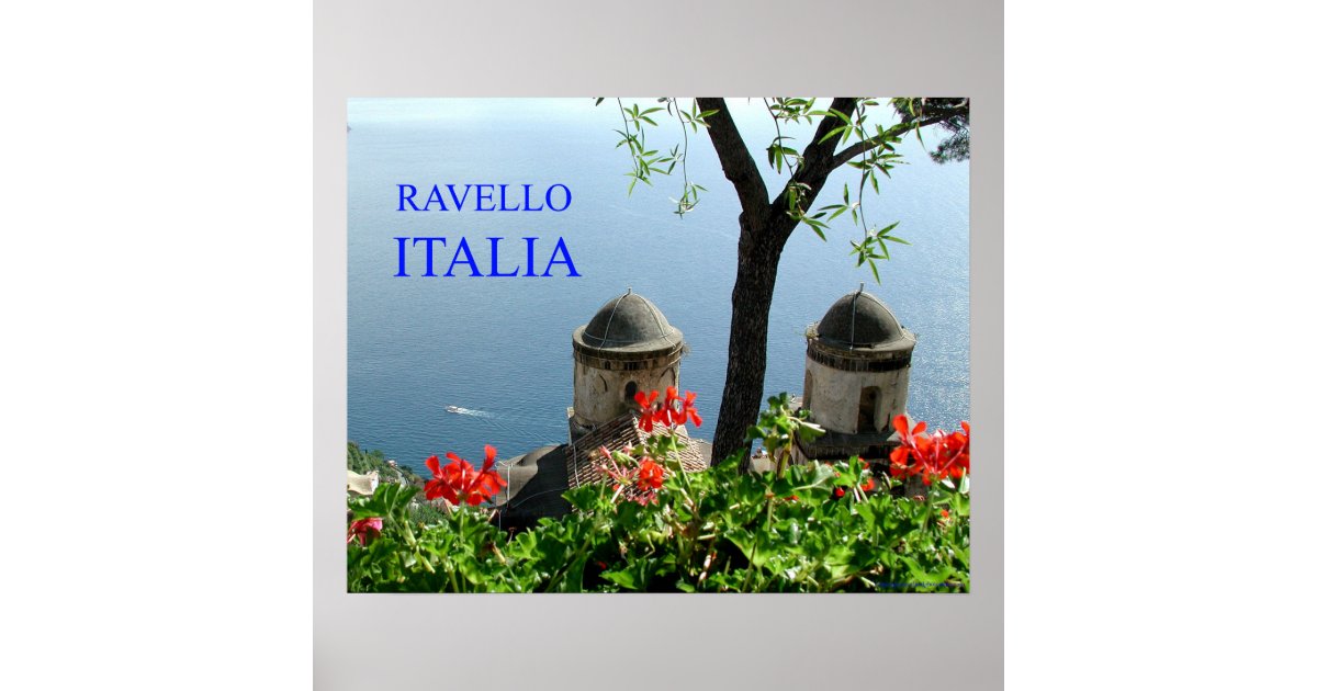 ravello italia poster | Zazzle