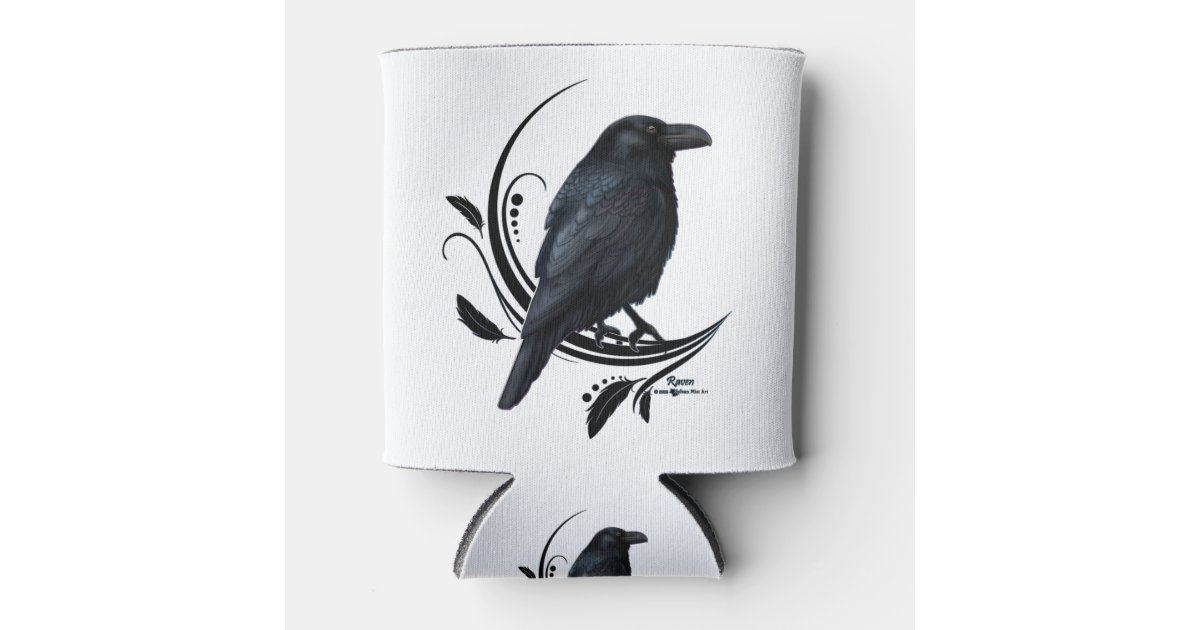 Raven Can Cooler | Zazzle