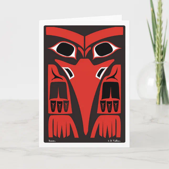 Raven Card | Zazzle