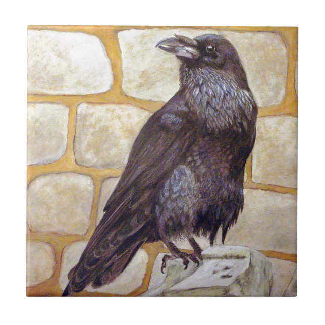 Raven Ceramic Tile | Zazzle
