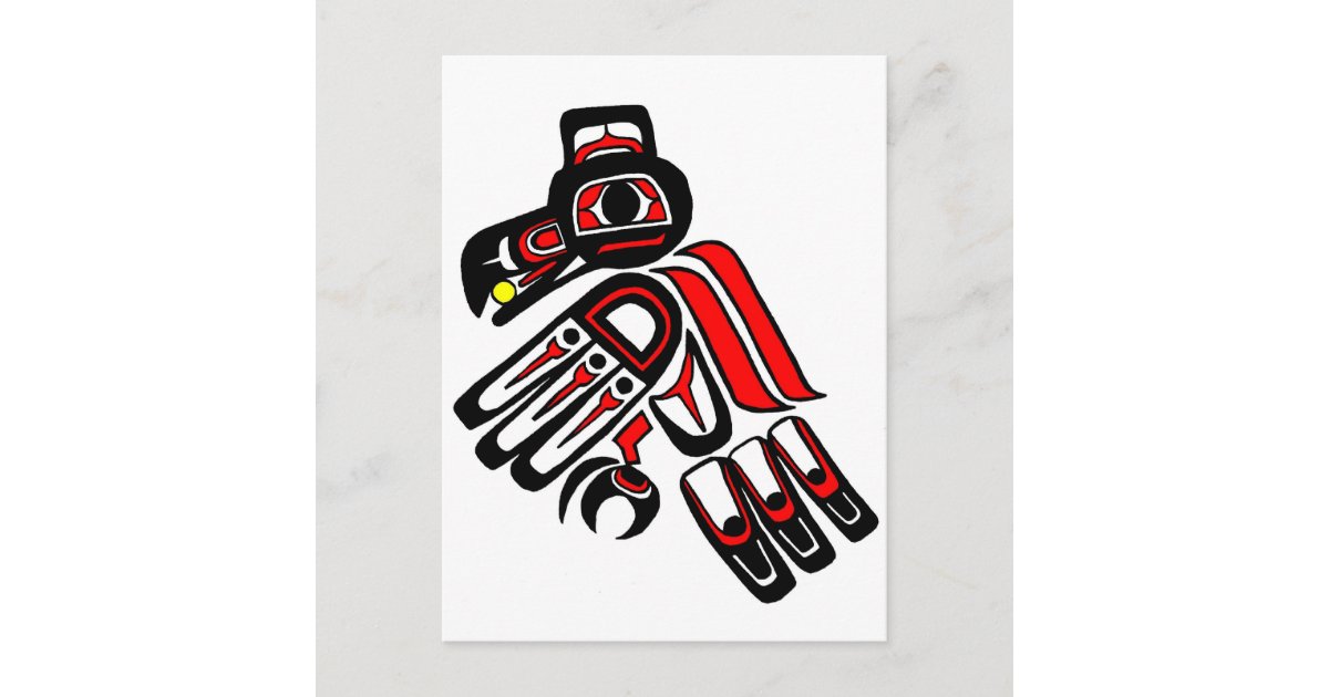 raven haida 2009 postcard | Zazzle