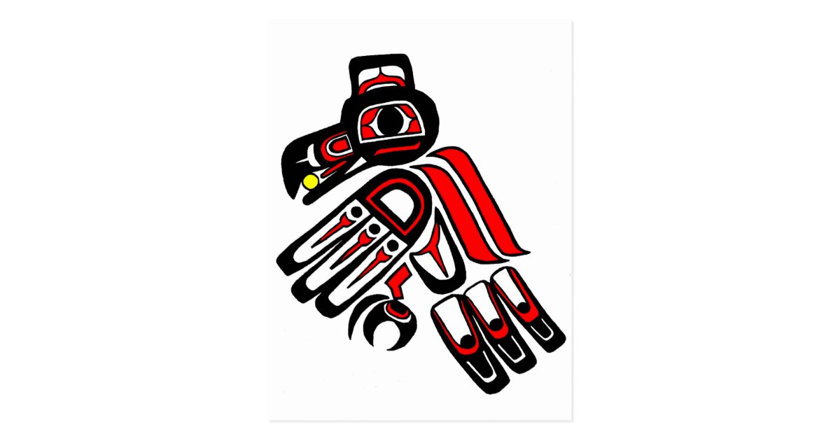 raven haida 2009 postcard | Zazzle.com