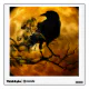 Raven Halloween Wall Decal | Zazzle