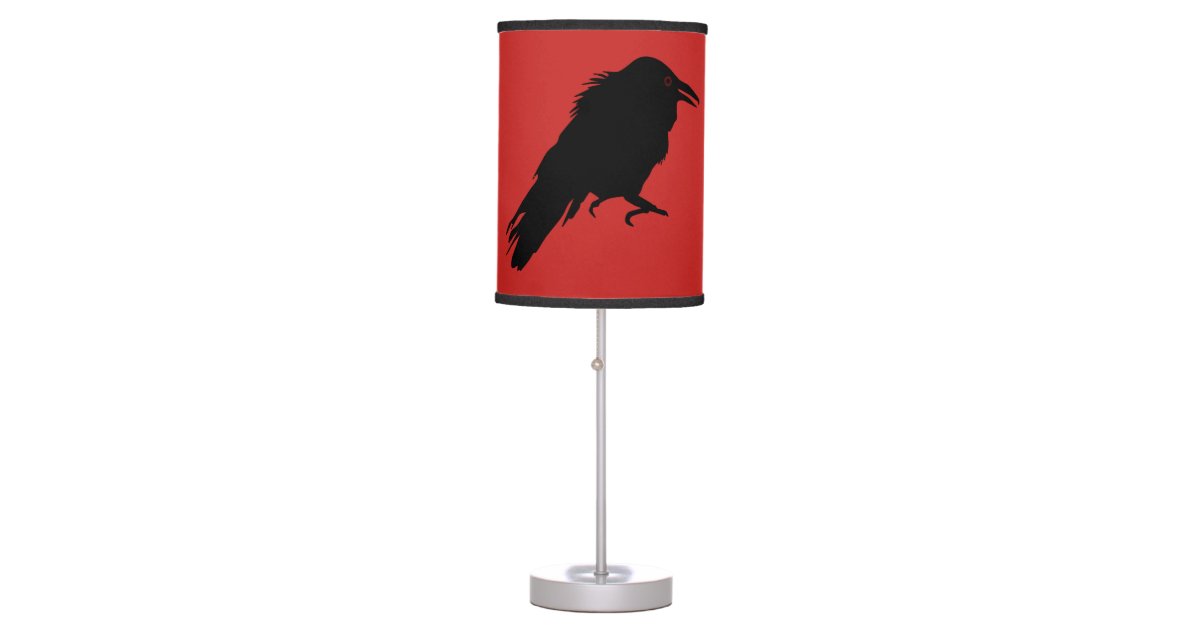 Raven Lamp | Zazzle