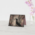 Raven Note Card | Zazzle