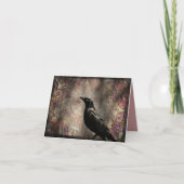Raven Note Card | Zazzle