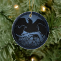 Raven Ornament Personalized Raven Decoration Gift | Zazzle