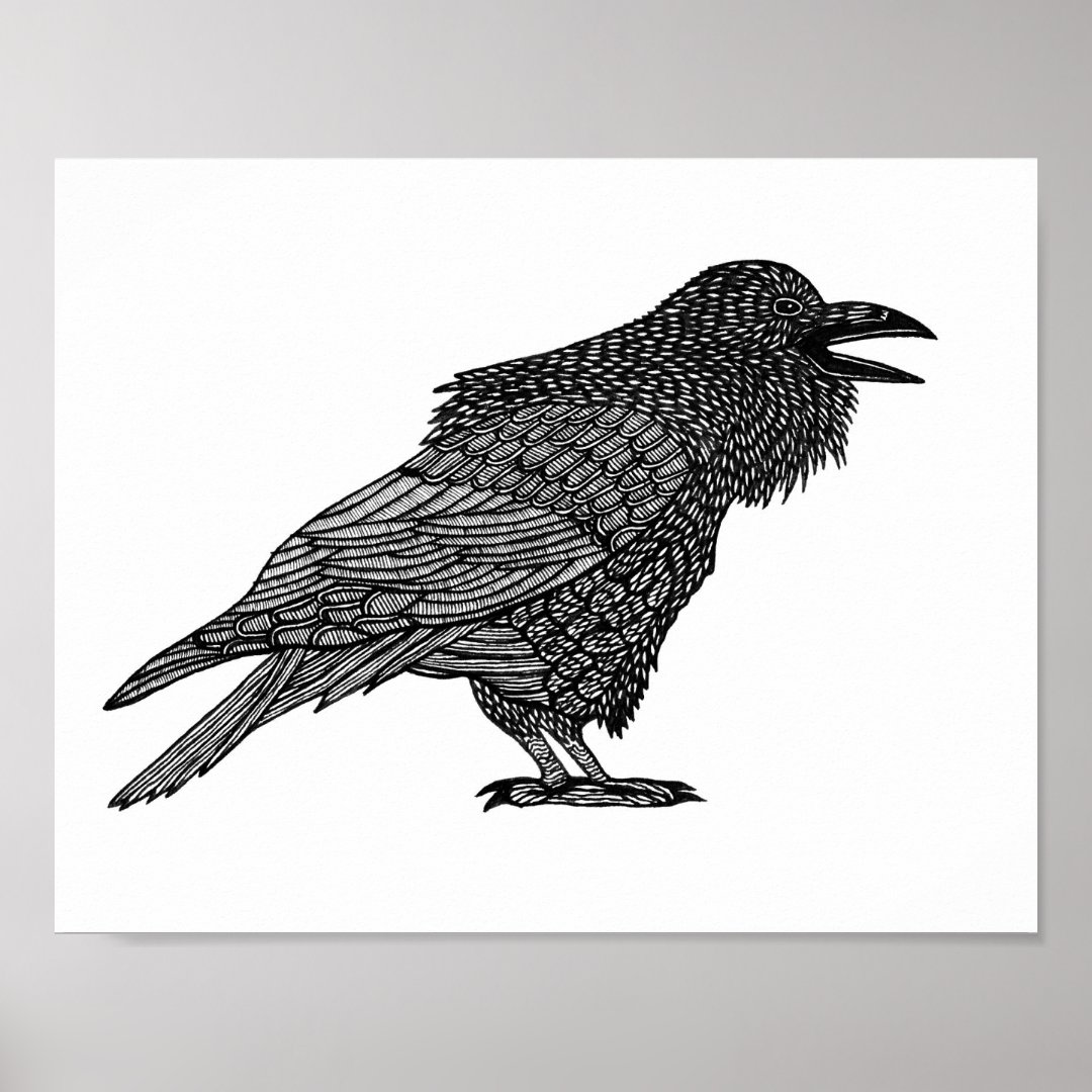 Raven Poster | Zazzle