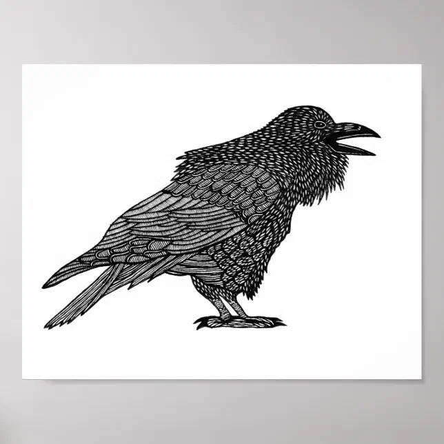 Raven Poster | Zazzle