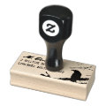 Raven Return Address Stamp | Zazzle