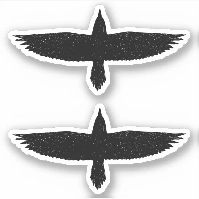 Raven stickers | Zazzle