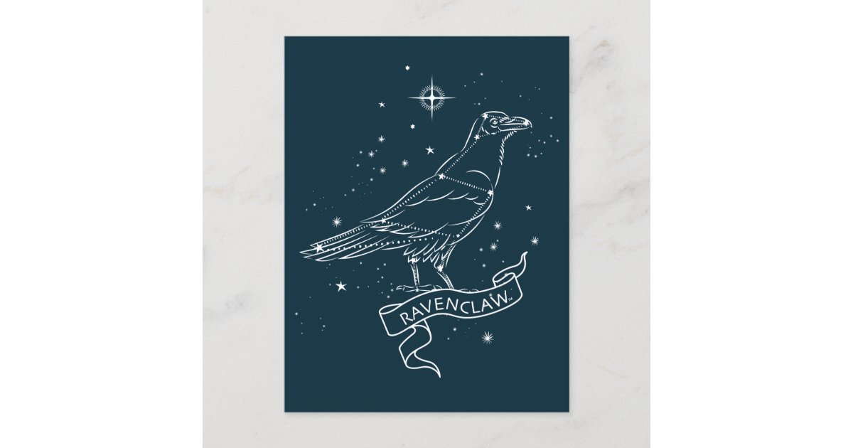 RAVENCLAW™ Constellation Graphic Holiday Postcard | Zazzle
