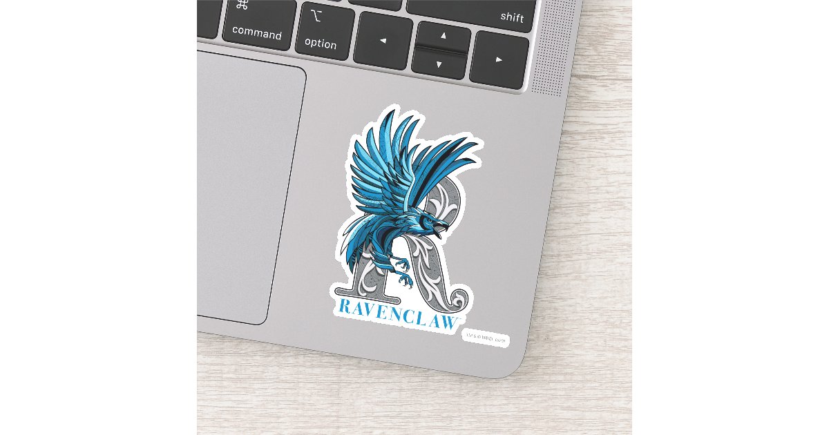 RAVENCLAW™ Crosshatched Emblem Sticker | Zazzle