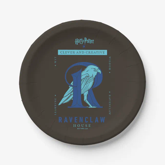 RAVENCLAW™ House Clever and Creative Paper Plates | Zazzle