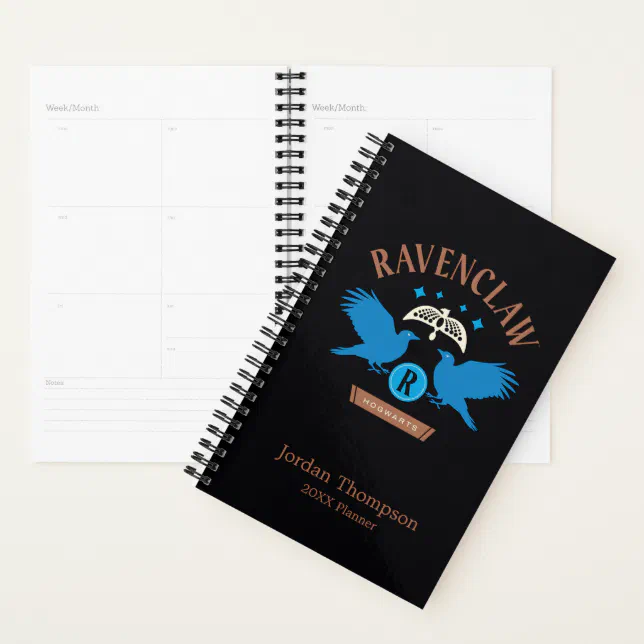RAVENCLAW™ House Double Eagle Diadem Graphic Planner | Zazzle