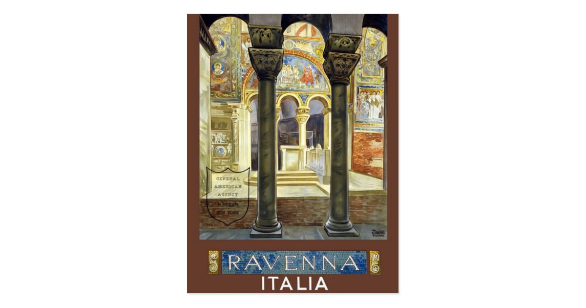 Ravenna Italia Vintage Postcard | Zazzle.com