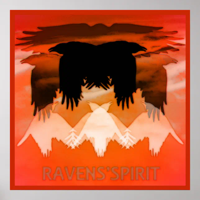 Ravens'spirit Poster | Zazzle