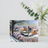 Ravilious - Vicarage in Winter Postcard | Zazzle