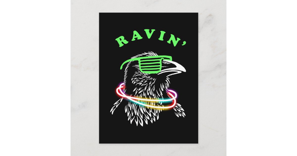 Ravin' Postcard | Zazzle