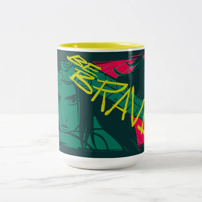 Raya and the Last Dragon - Be Brave Two-Tone Coffee Mug | Zazzle