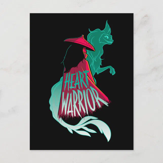 Raya and the Last Dragon - Heart Warrior Postcard | Zazzle